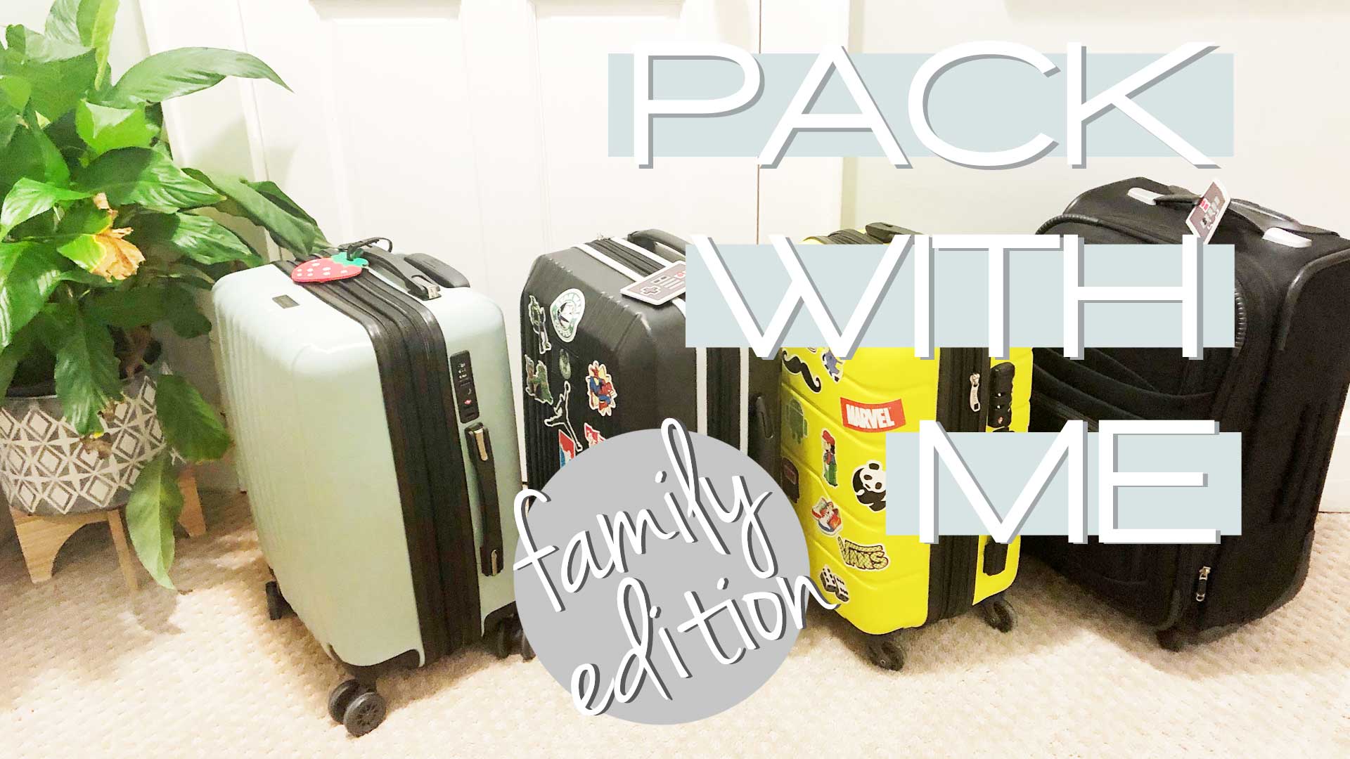 Packing For a Family - Martin-Made Design Company